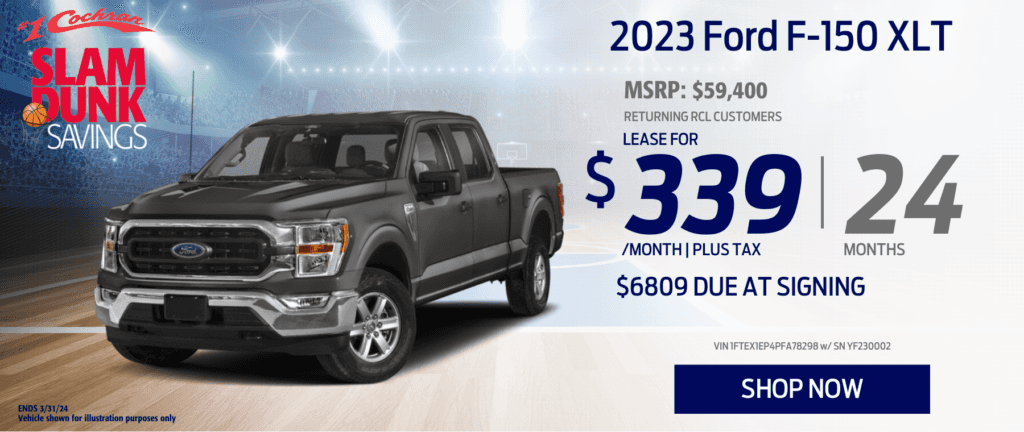 Ford Lease Deals & New Car Incentives | #1 Cochran Cars