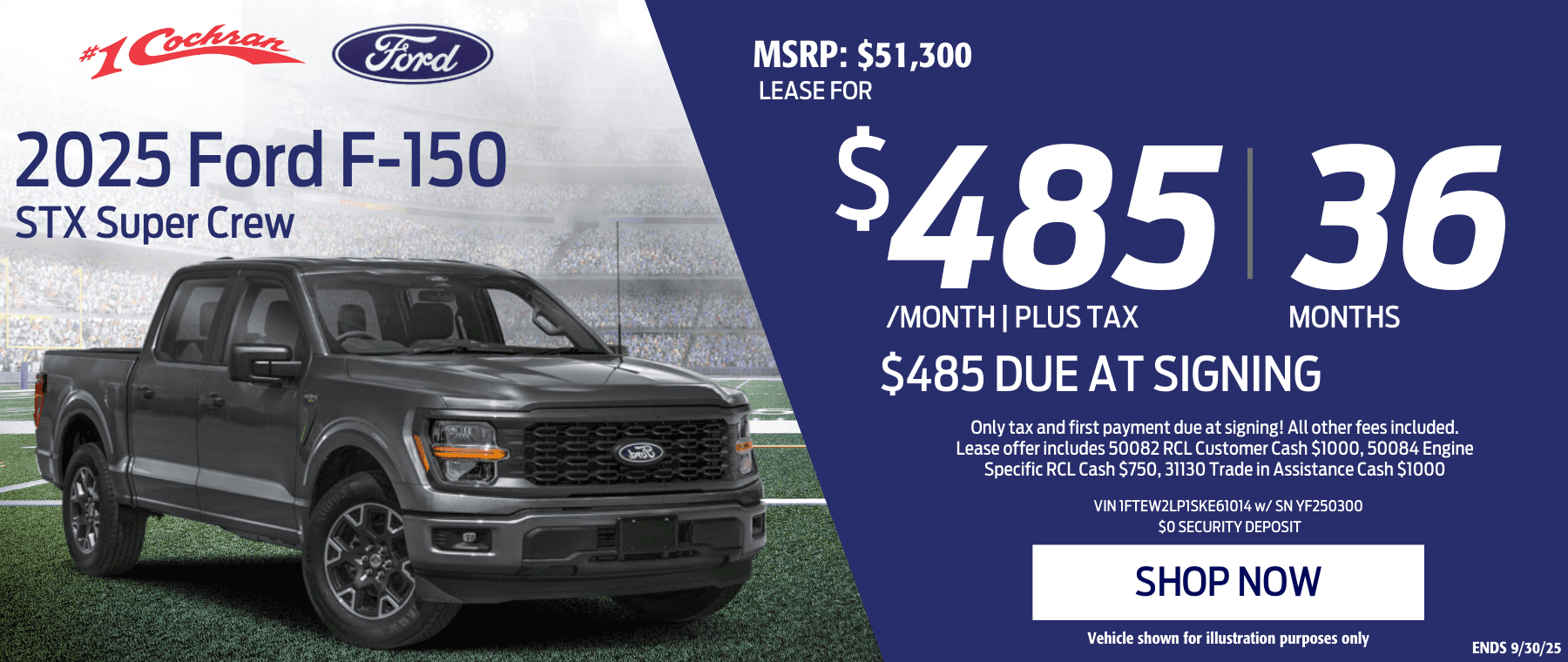 Ford Lease Deals & New Car Incentives | #1 Cochran Cars