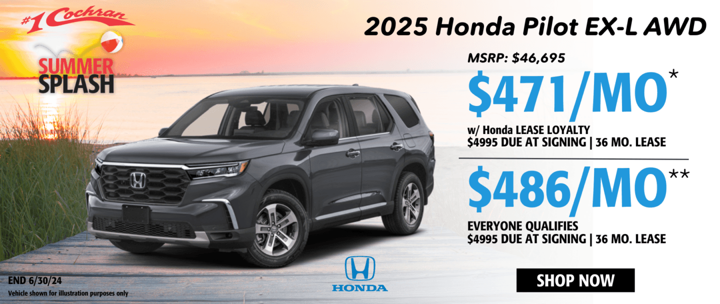 Honda Lease Deals & New Car Incentives | #1 Cochran Cars