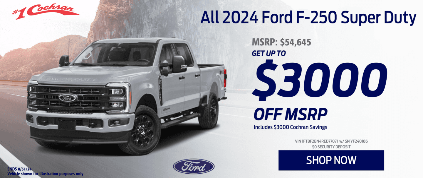 Ford Lease Deals & New Car Incentives | #1 Cochran Cars