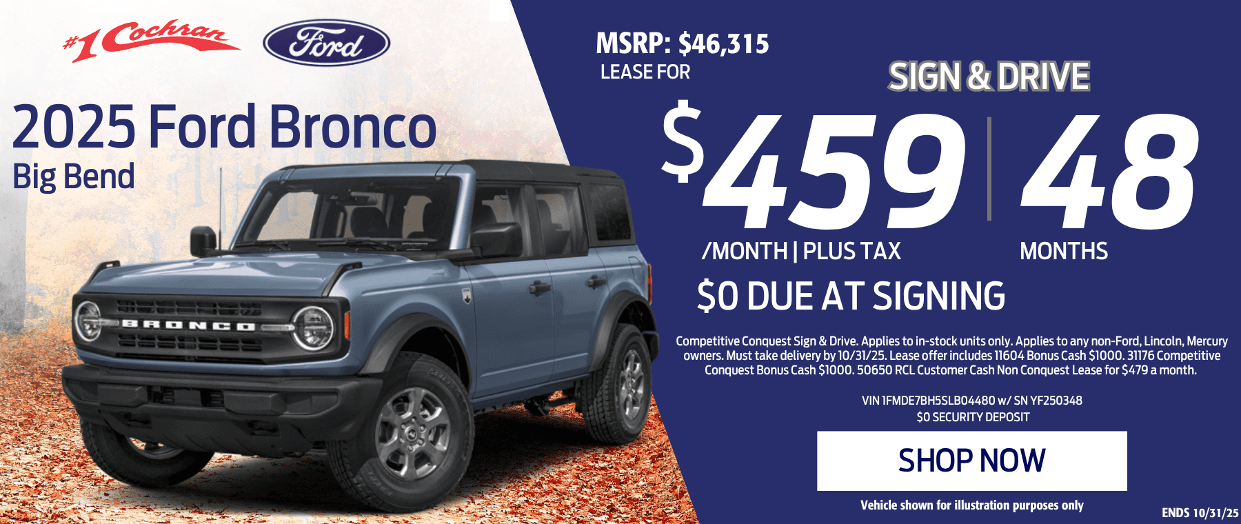 New Ford Lease and Finance Specials in Boardman | #1 Cochran Ford Boardman