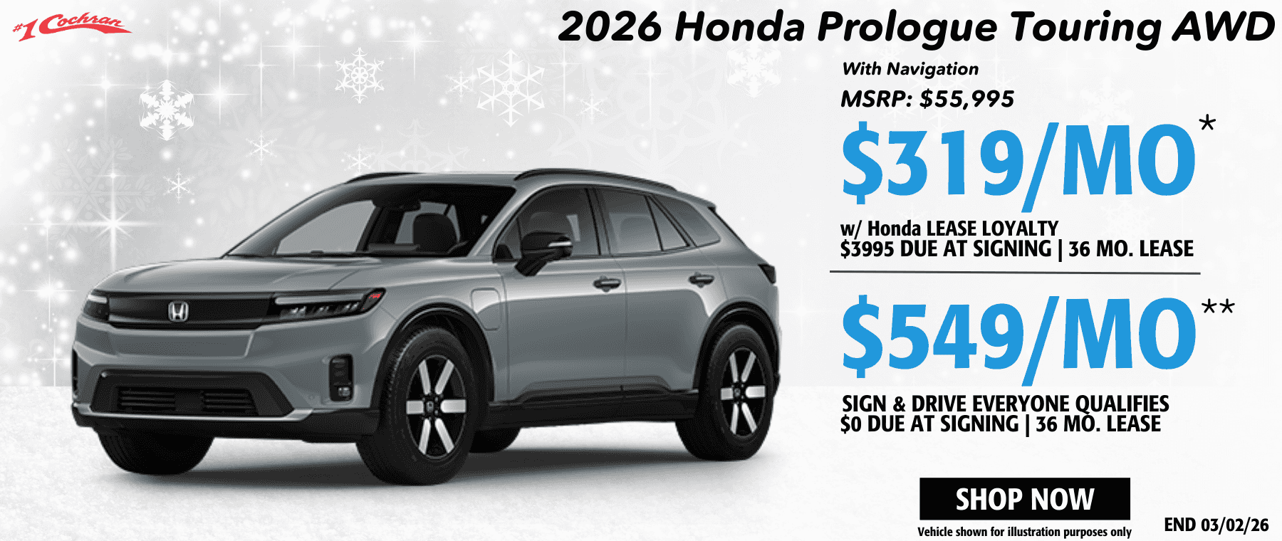 New Honda Lease & Finance Specials | #1 Cochran Honda Boardman