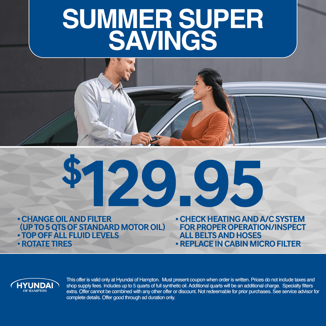 Auto Service Specials | Hyundai of Hampton near Newport News