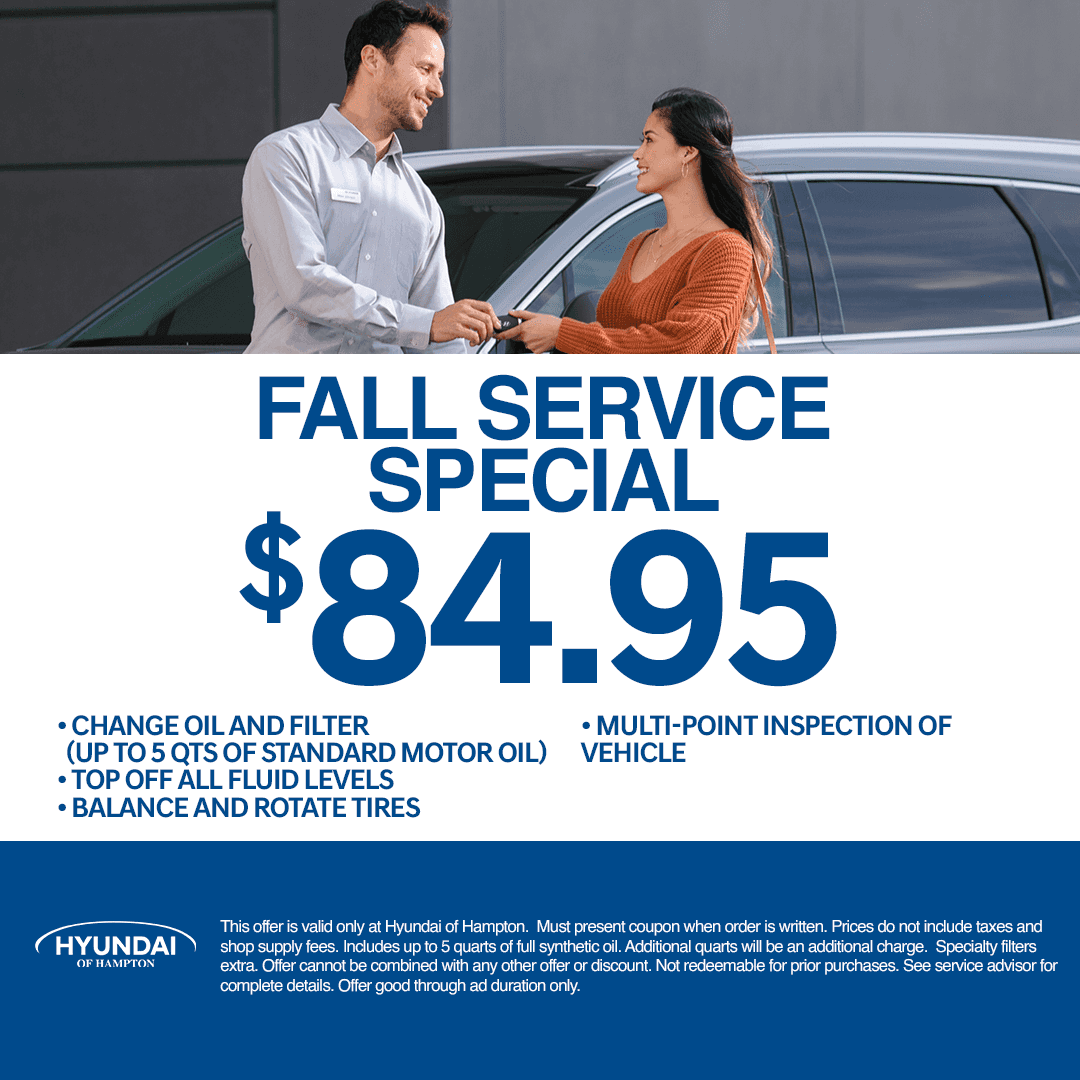 Auto Service Specials | Hyundai of Hampton near Newport News